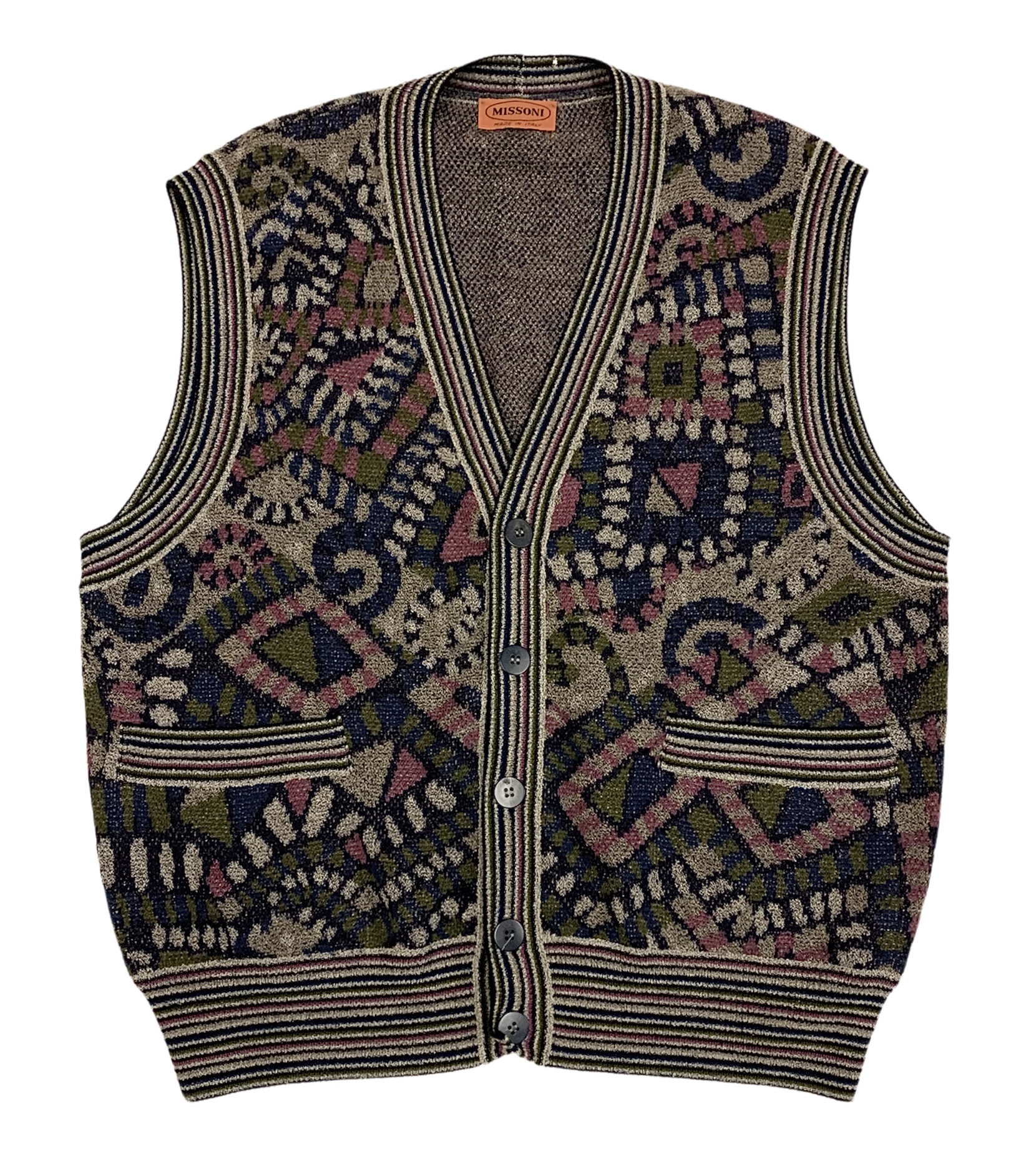 Missoni wool vest - Lowkey Archives