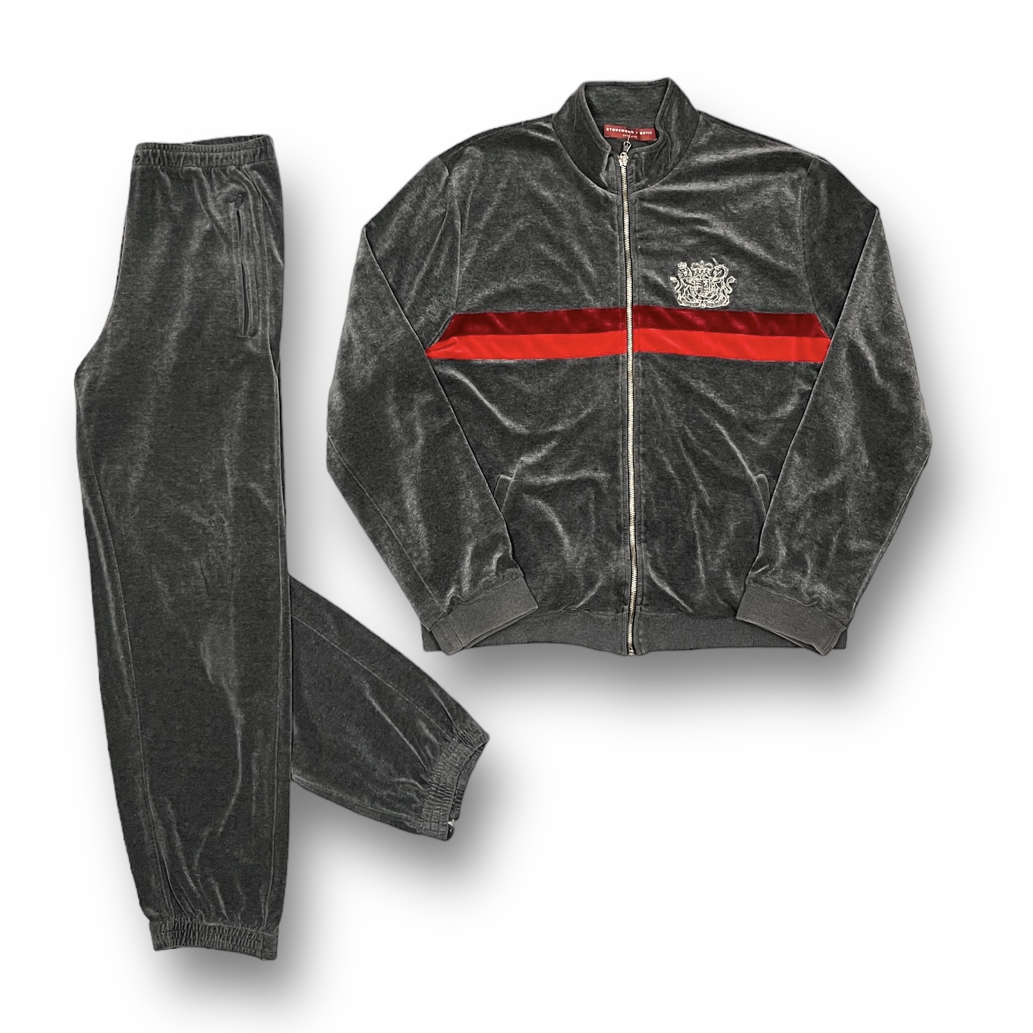 Vintage velvet tracksuit - Lowkey Archives