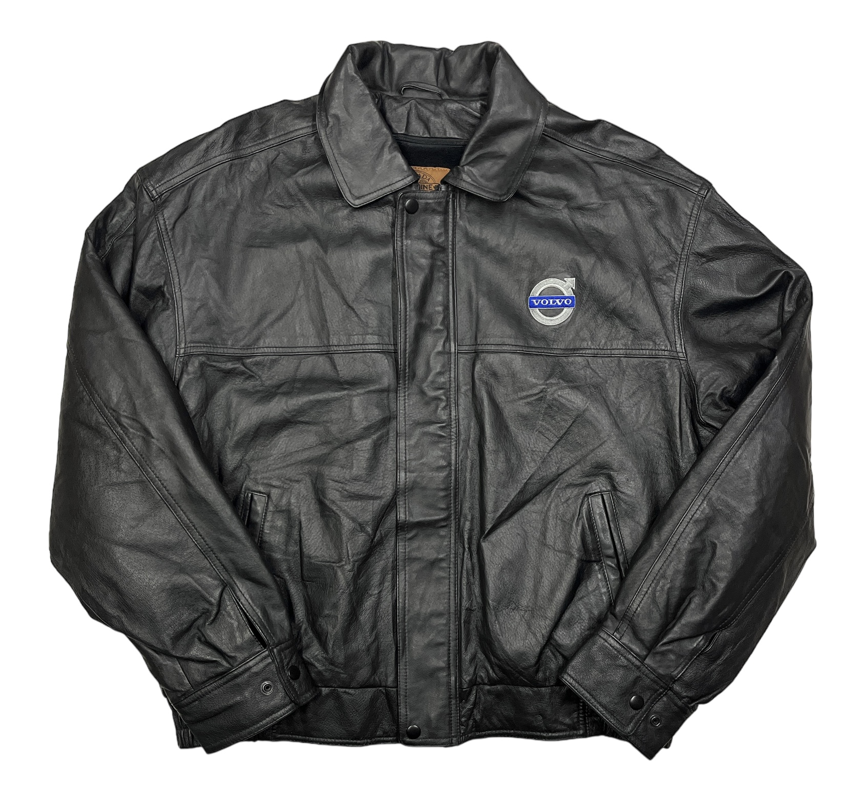 Volvo leather jacket - Lowkey Archives