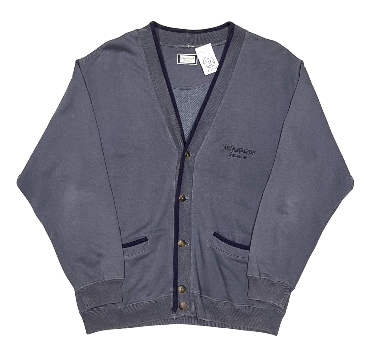 YSL embroidered cardigan - Lowkey Archives